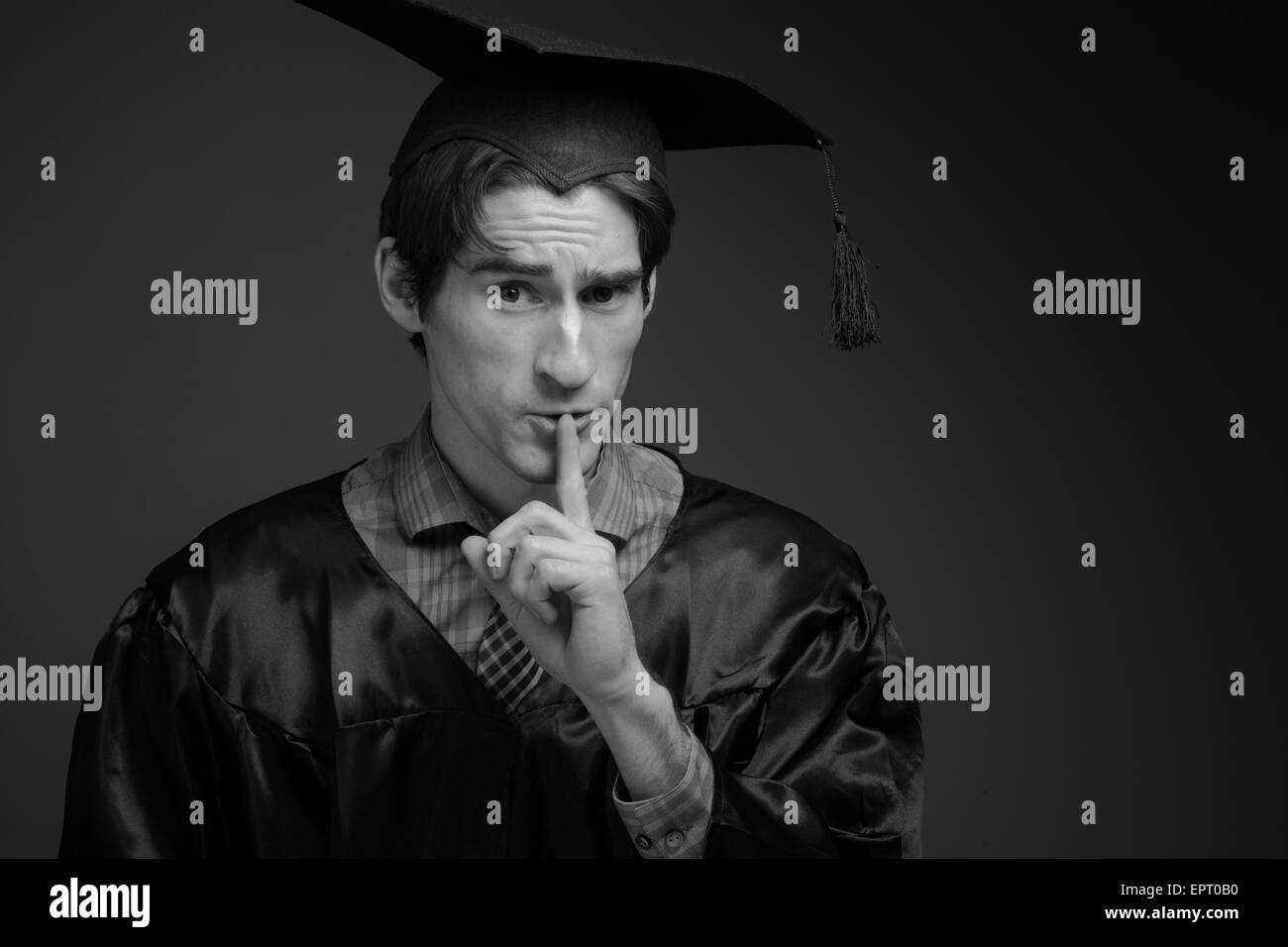 Secret Black and White Stock Photos & Images - Alamy