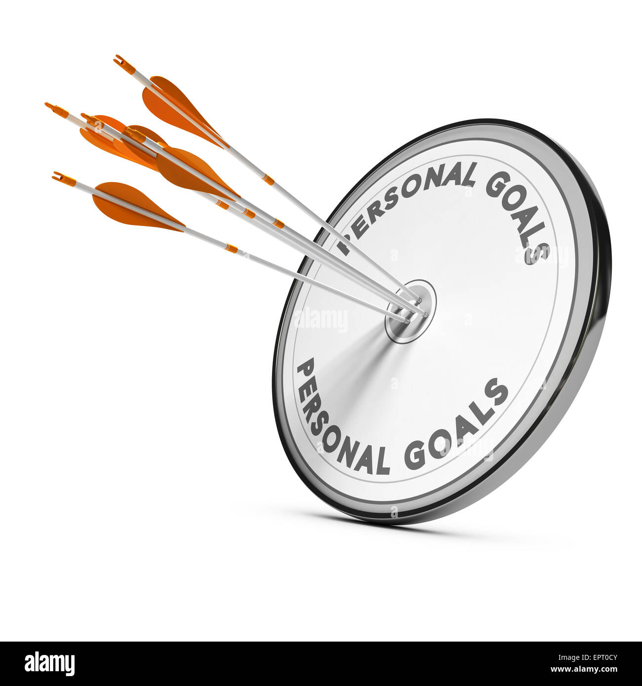 Personal goals Cut Out Stock Images & Pictures - Alamy