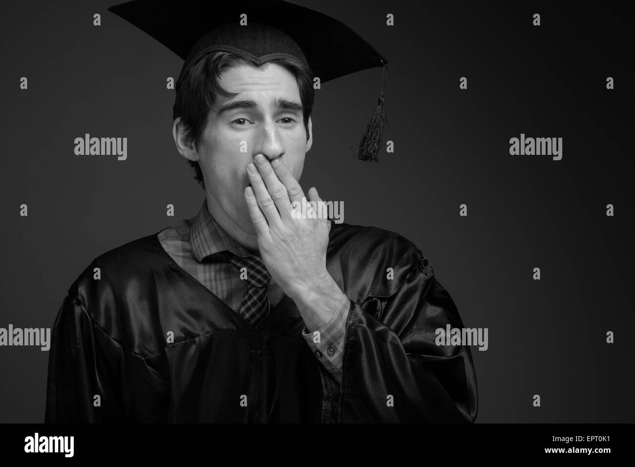 Graduation tired hi-res stock photography and images - Alamy