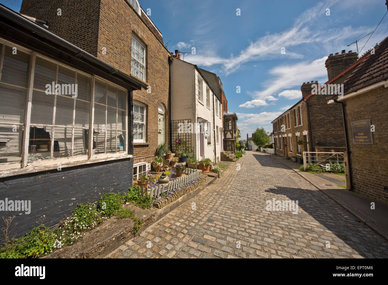 High street Upnor Stock Photo - Alamy