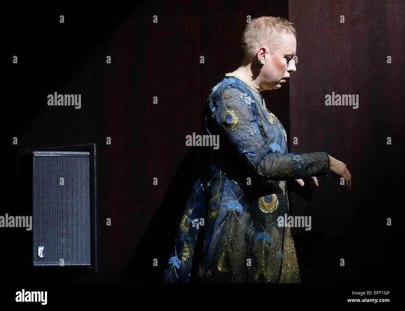 Hamburg, Germany. 21st May, 2015. Actor Erkki Hopf (as Zaza/Alwin, L ...