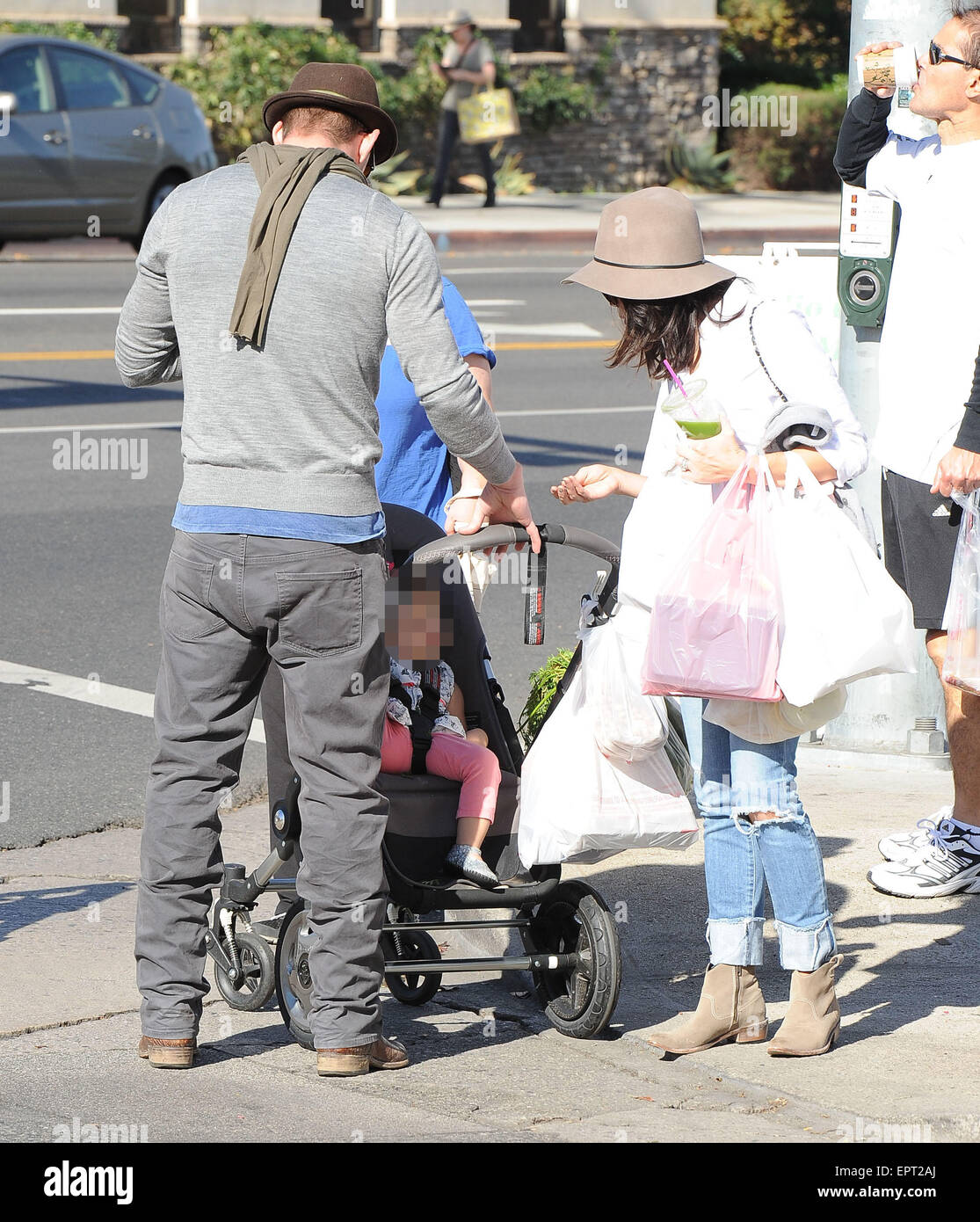 Channing Tatum and Jenna Dewan take their daughter, Everly to the ...