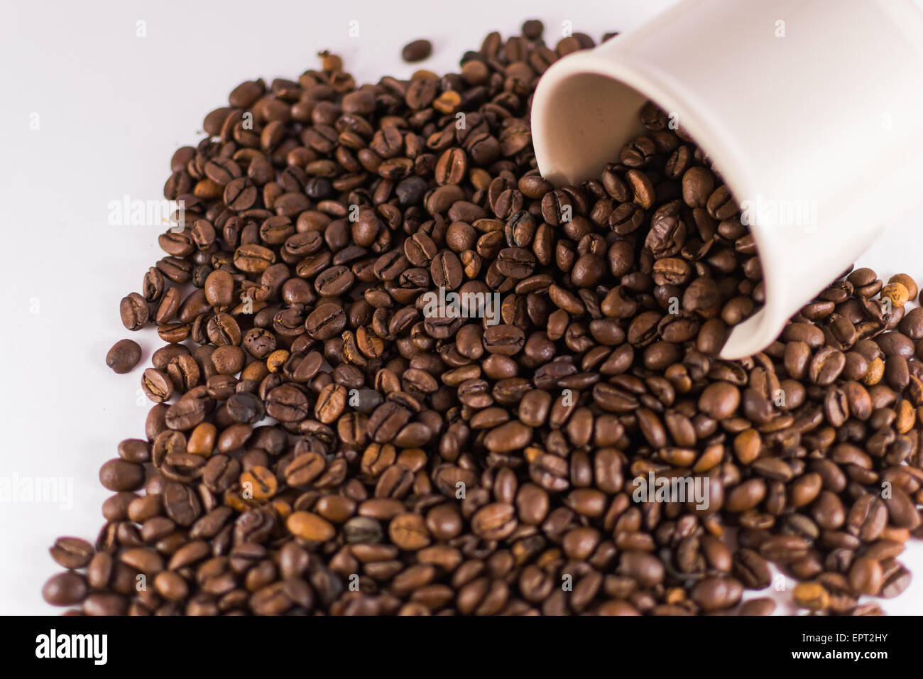 Many coffee beans hi-res stock photography and images - Alamy