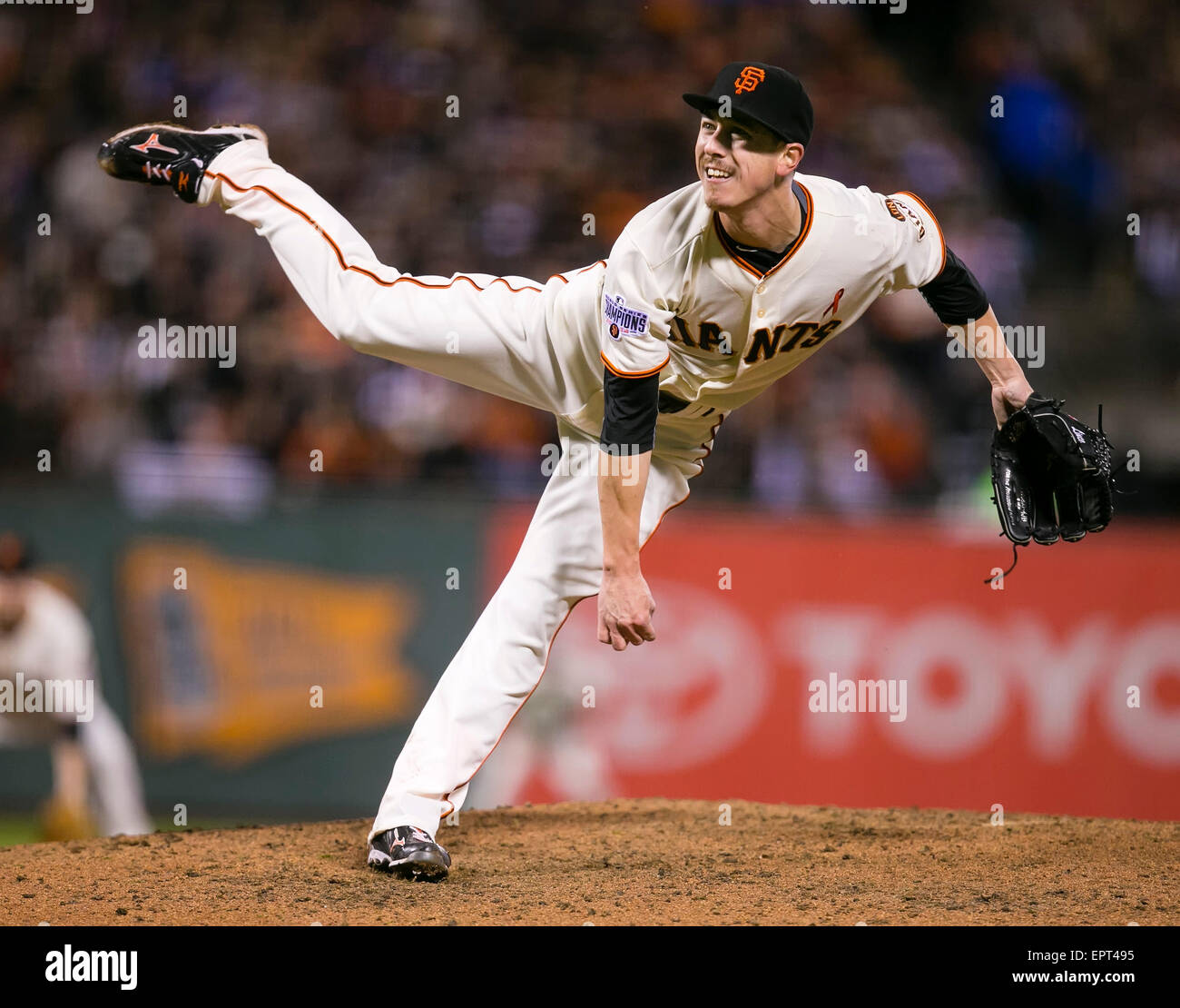 San Francisco CA. 20th May, 2015. San Francisco Giants starting pitcher ...