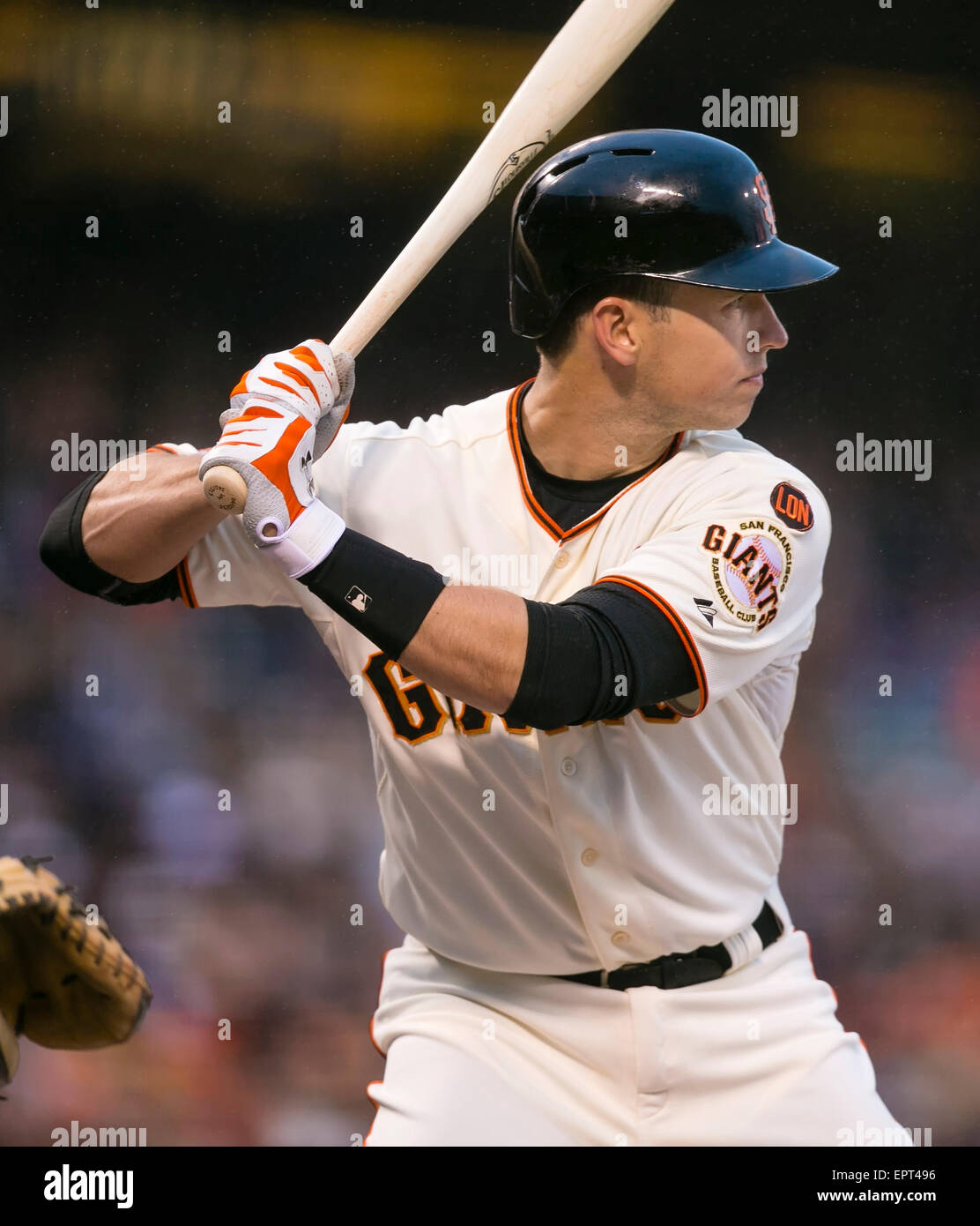 San Francisco CA. 20th May, 2015. San Francisco Giants catcher Buster ...