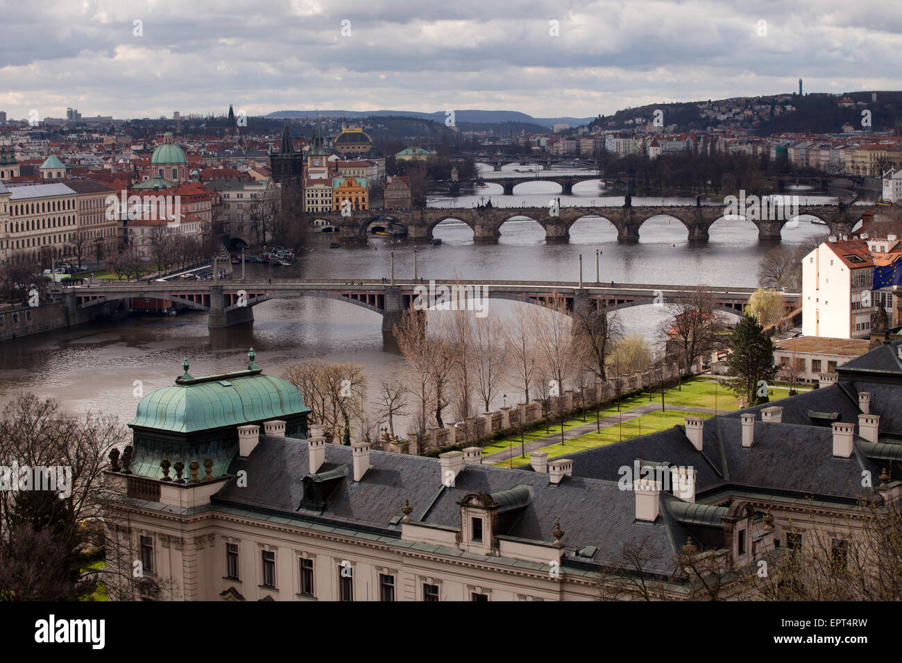 Prague letna park hi-res stock photography and images - Alamy