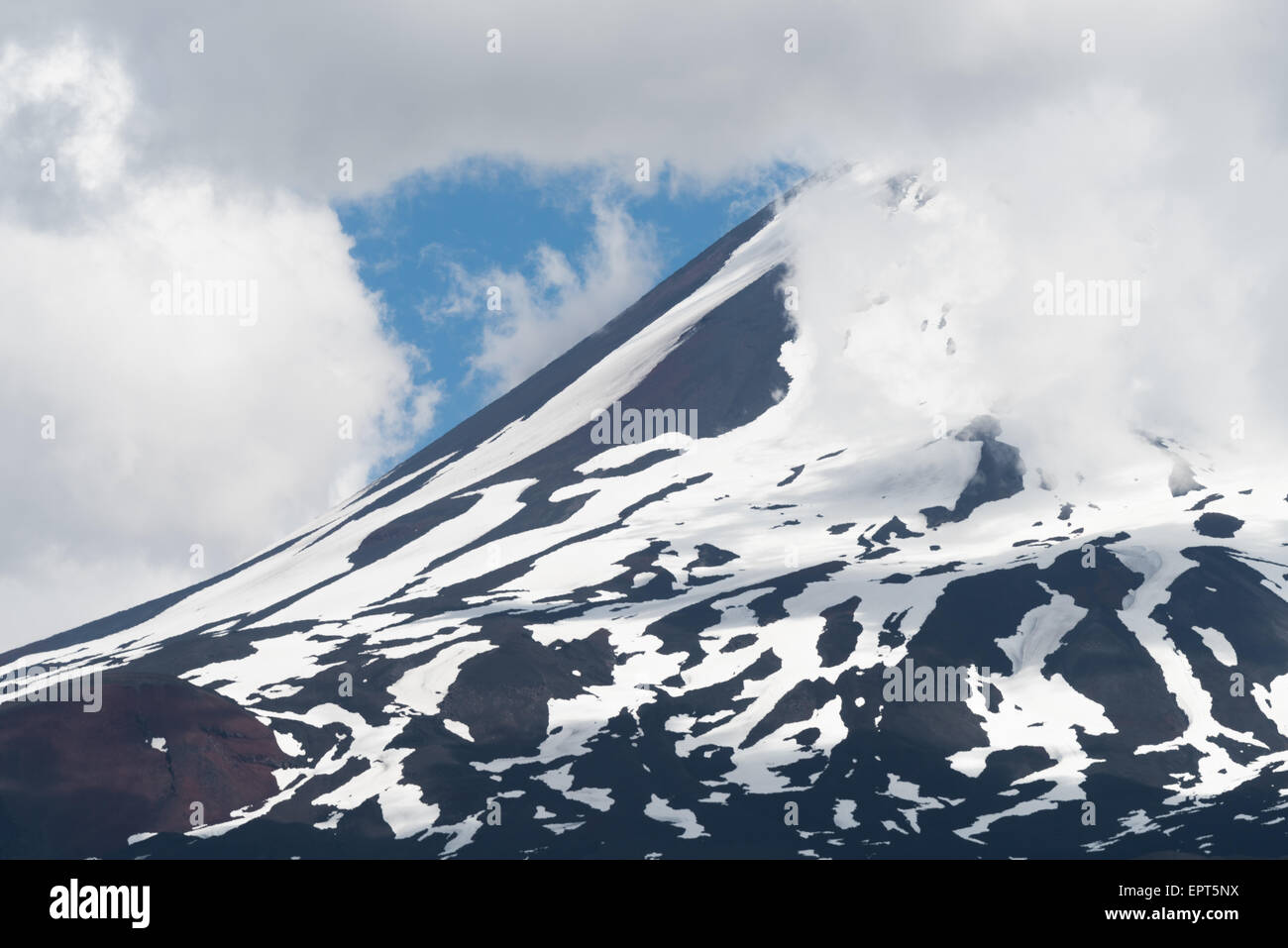Volcan Llaima in Parque Nacional Conguillio, IX Region de la Araucanía ...