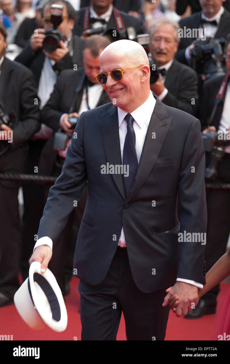 Cannes, France. 21st May, 2015. Director Jacques Audiard at the gala ...