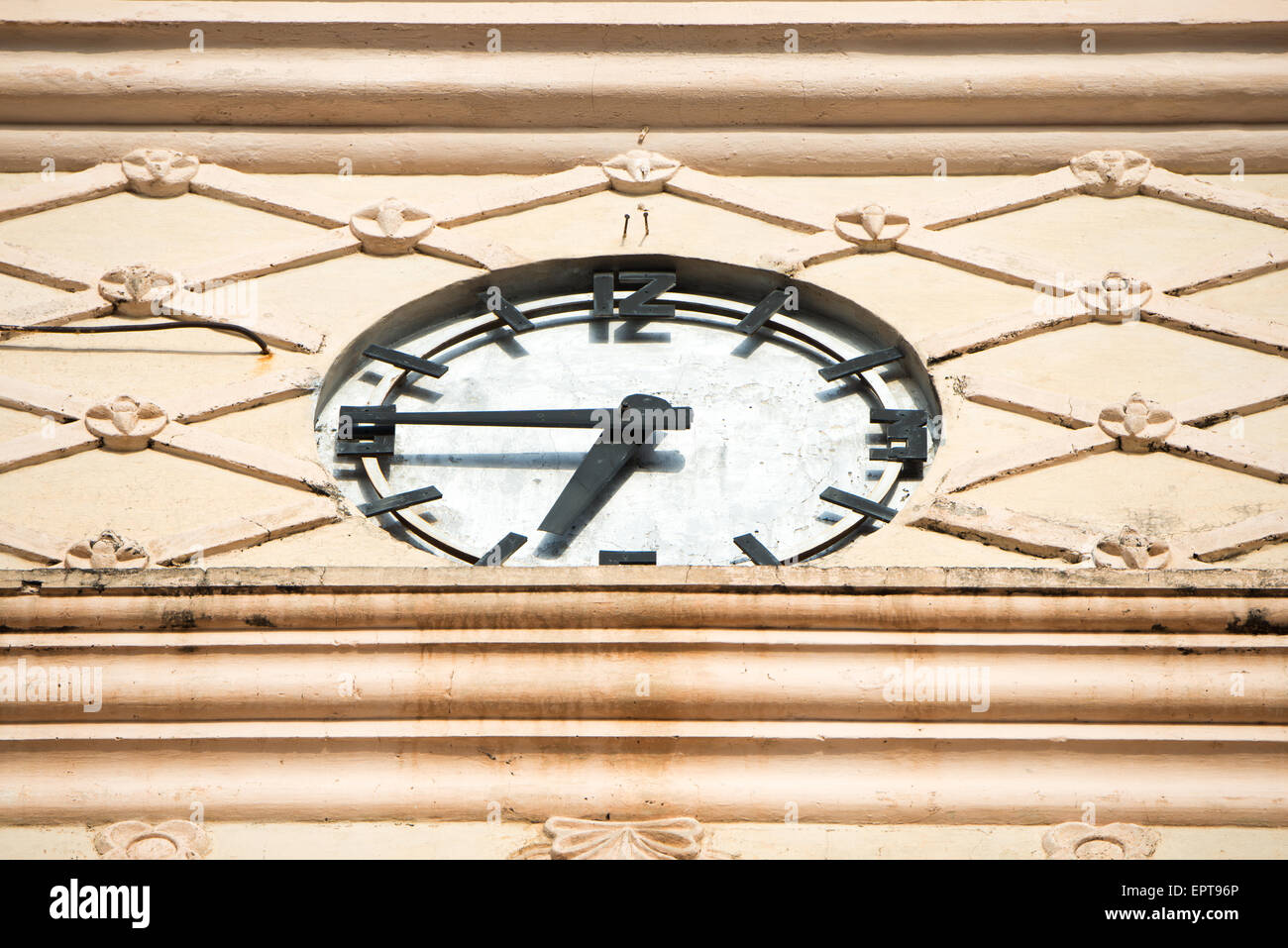Clock tower displays time hi-res stock photography and images - Alamy