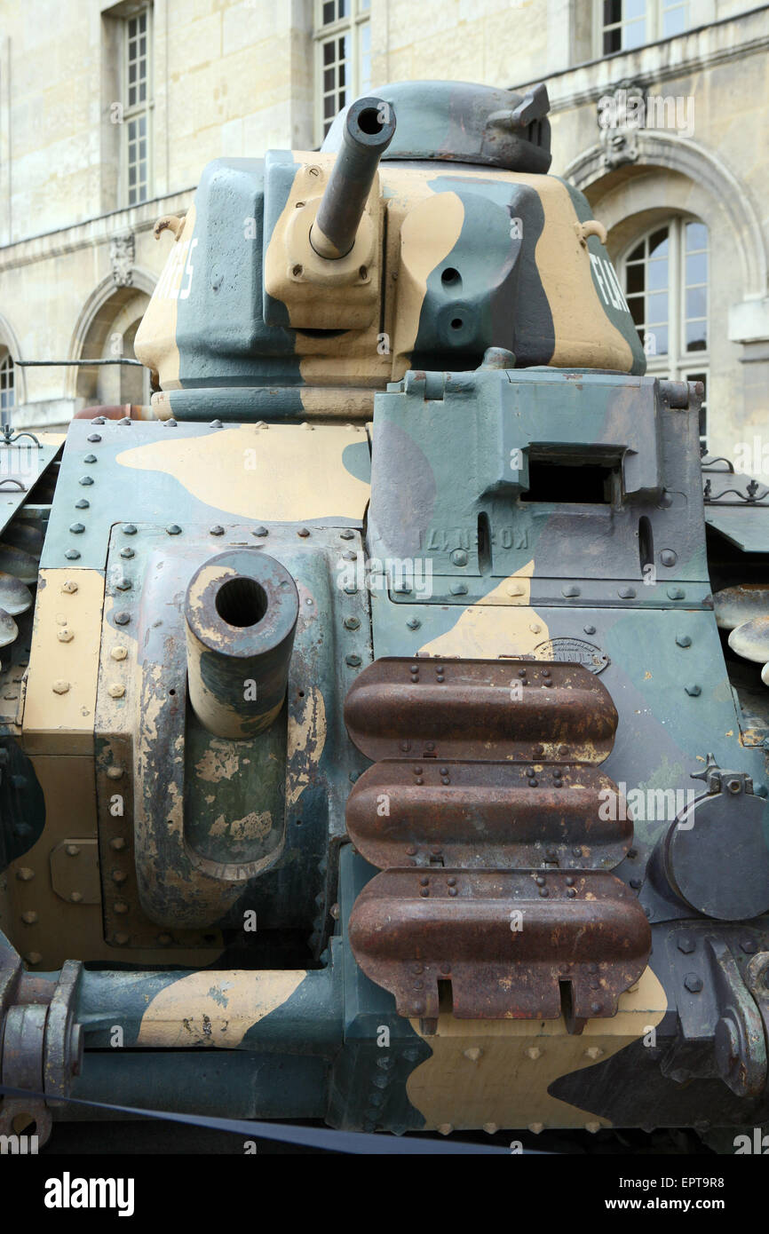 French heavy tank B1 bis Stock Photo - Alamy