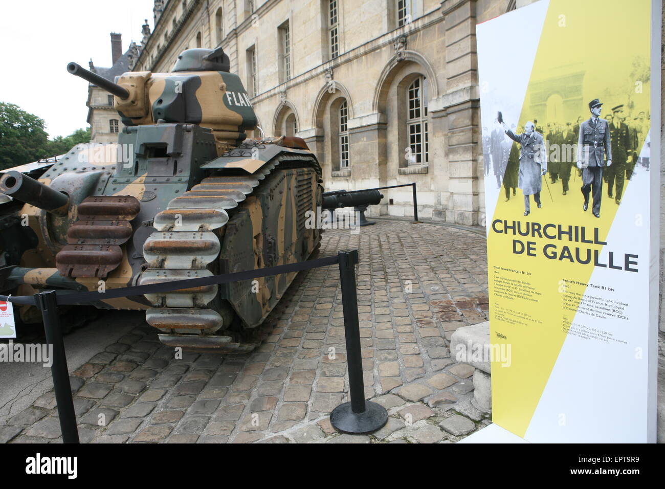 French heavy tank of 1940 Stock Photo - Alamy