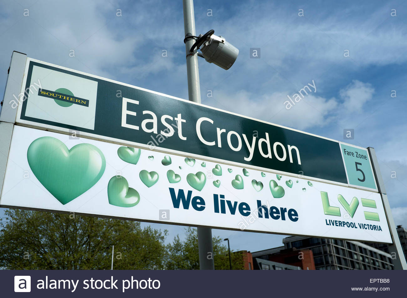 Rail Station Sign High Resolution Stock Photography and Images - Alamy