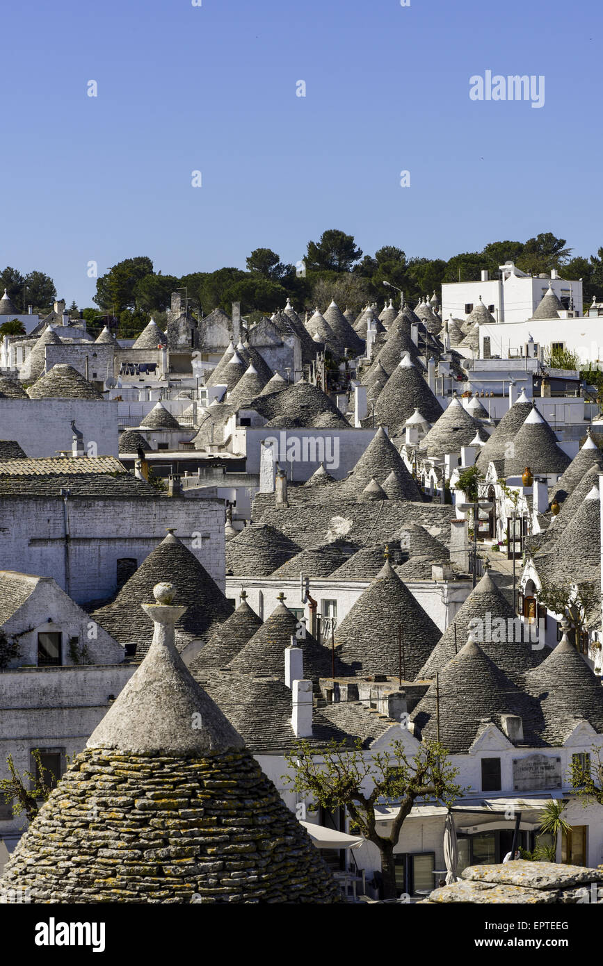 Trullo, Trulli, Alberobello, Apulia, Italy, UNESCO World Heritage Site ...