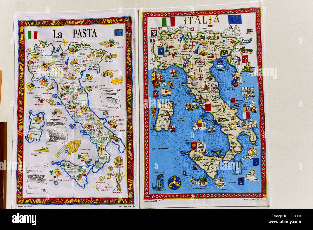 Map of southern italy hi-res stock photography and images - Alamy