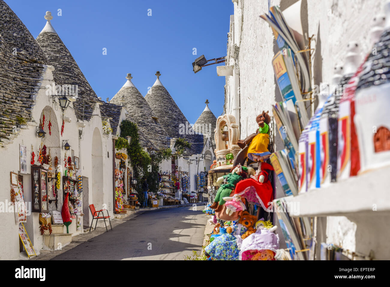 Trullo, Trulli, Alberobello, Apulia, Italy, UNESCO World Heritage Site ...