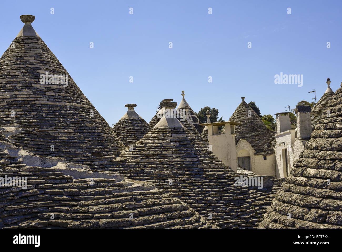 Trullo, Trulli, Alberobello, Apulia, Italy, UNESCO World Heritage Site ...