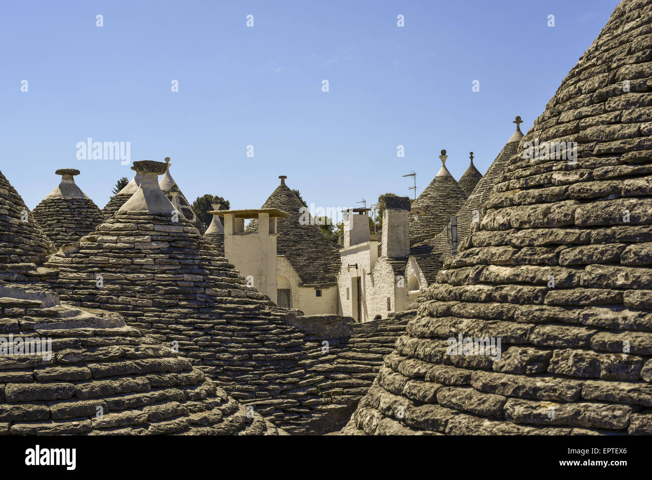 Trullo, Trulli, Alberobello, Apulia, Italy, UNESCO World Heritage Site ...