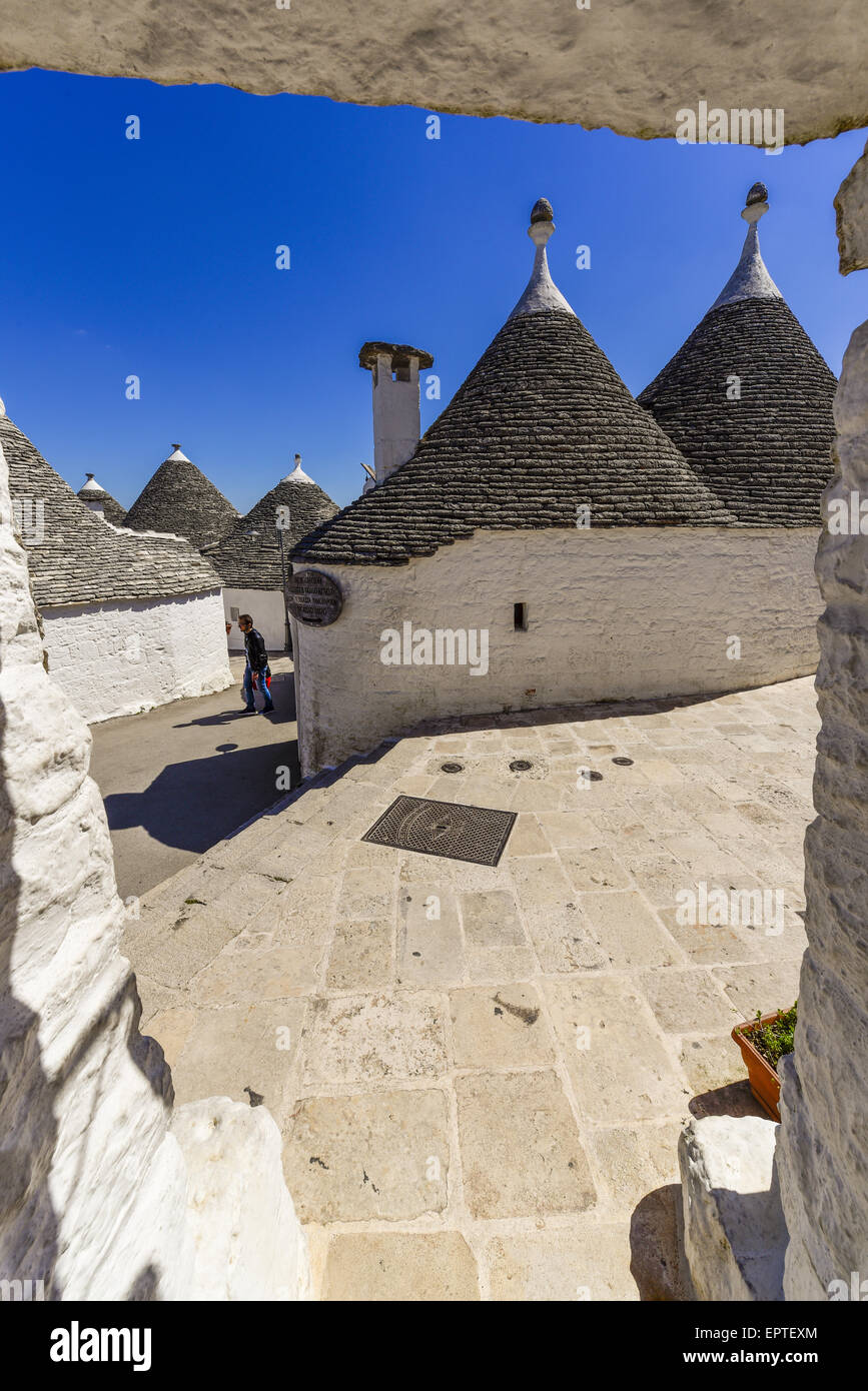 Trullo Siamese, Trulli, Alberobello, Apulia, Italy, UNESCO World ...