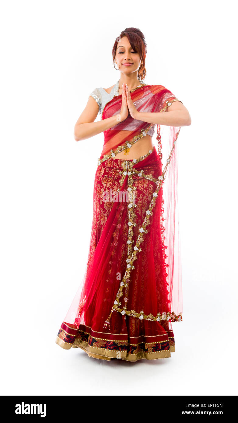 Young woman indian culture Cut Out Stock Images & Pictures - Alamy