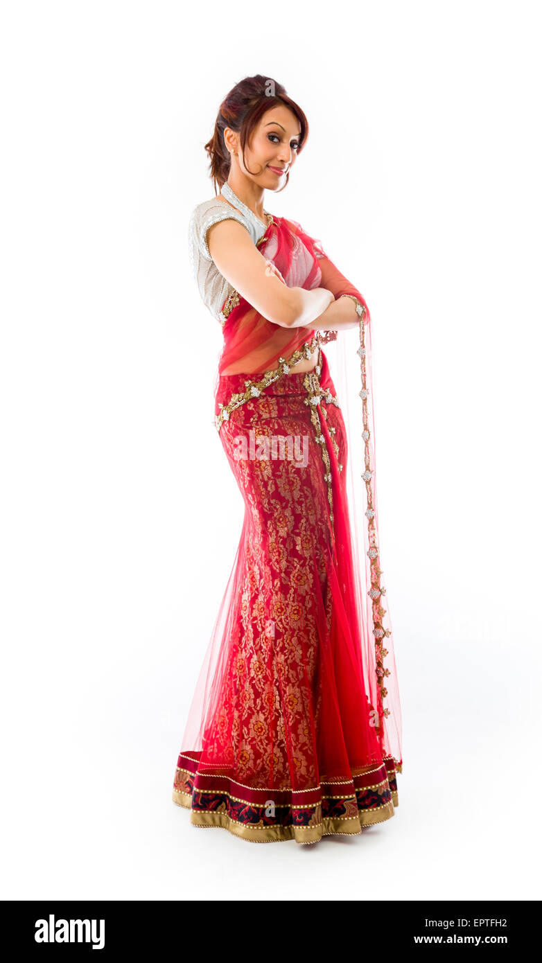 Young woman indian culture Cut Out Stock Images & Pictures - Alamy