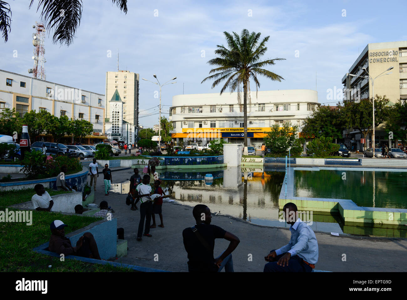 MOZAMBIQUE, Beira, city centre / MOSAMBIK, Beira, Stadtzentrum Stock ...