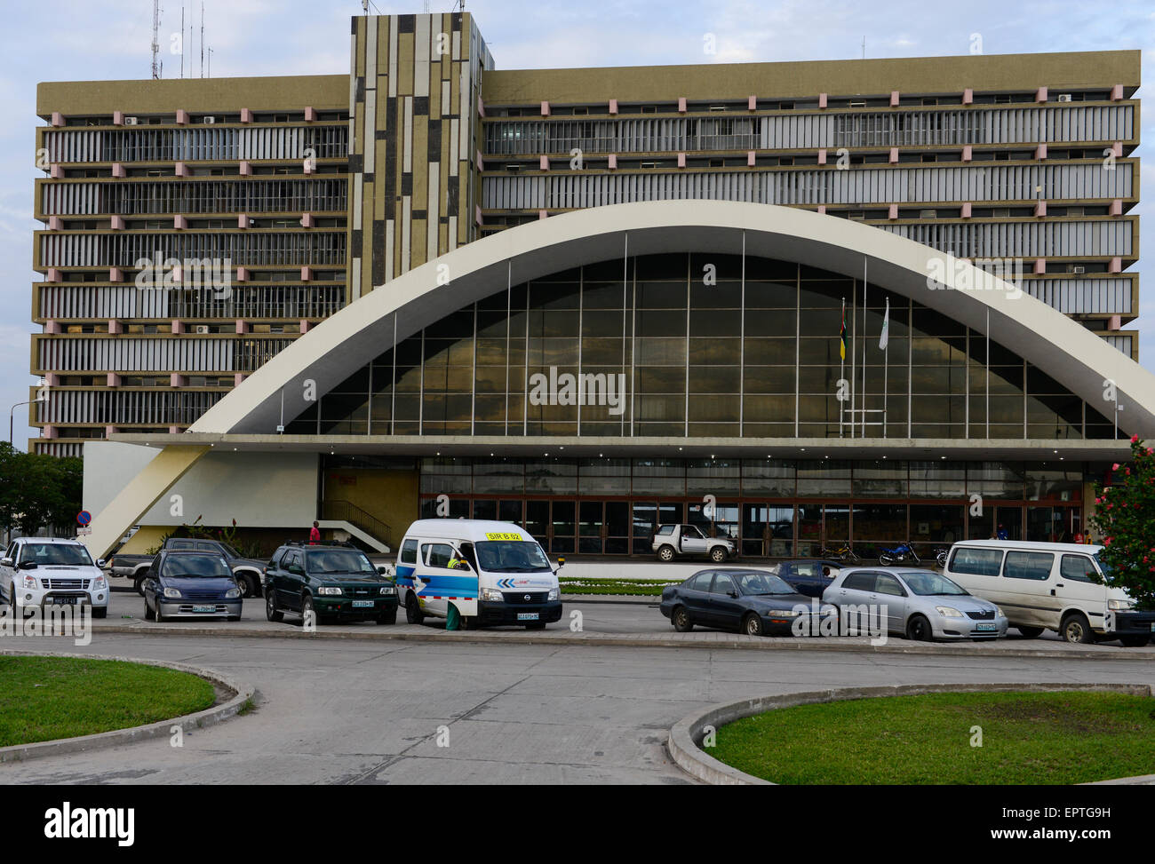 MOZAMBIQUE, Beira, Estação Ferroviária da Beira, railway station Stock ...