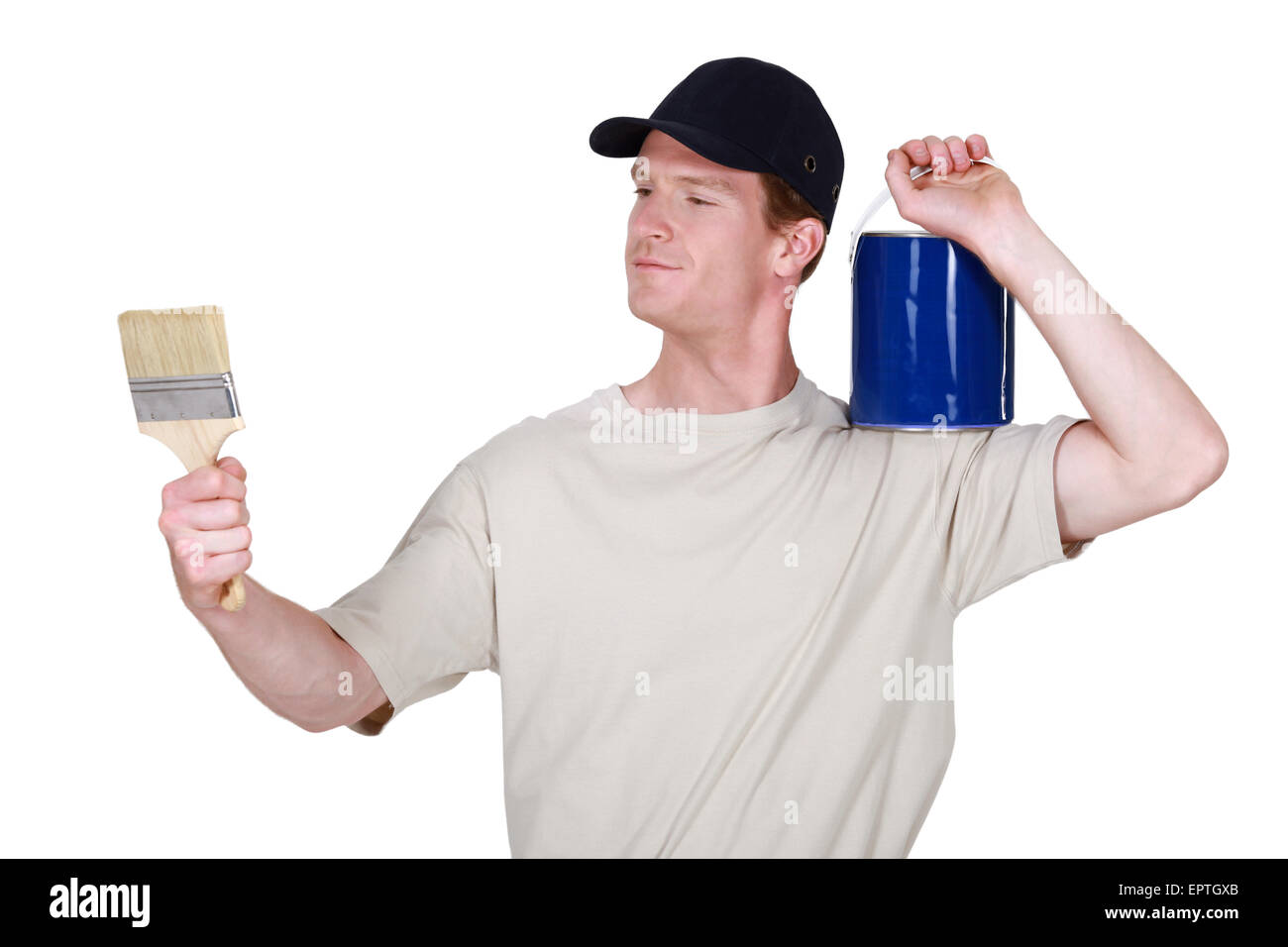 Painter in art studio ink hi-res stock photography and images - Alamy