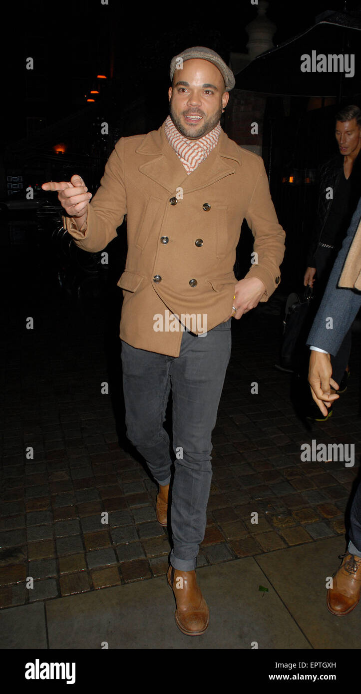 Nate James at Chiltern Firehouse in Marylebone Featuring: Nate James ...