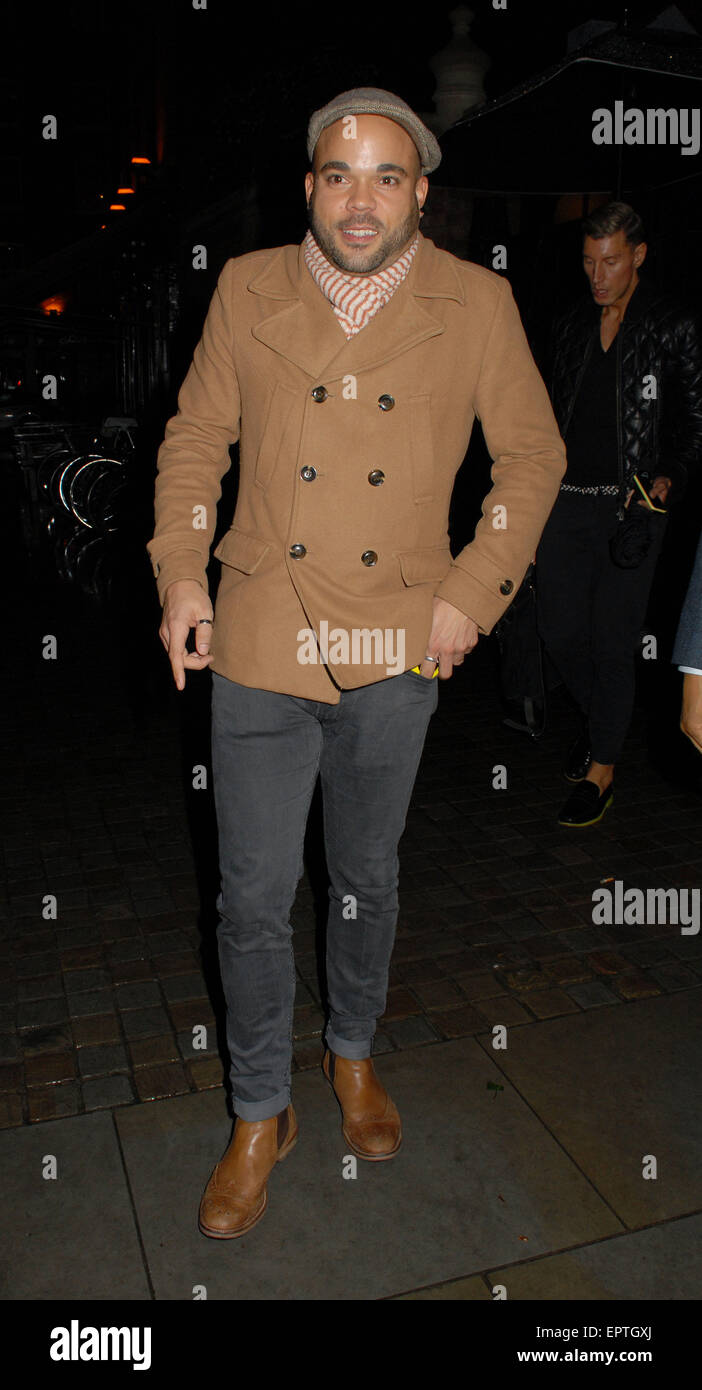 Nate James at Chiltern Firehouse in Marylebone Featuring: Nate James ...