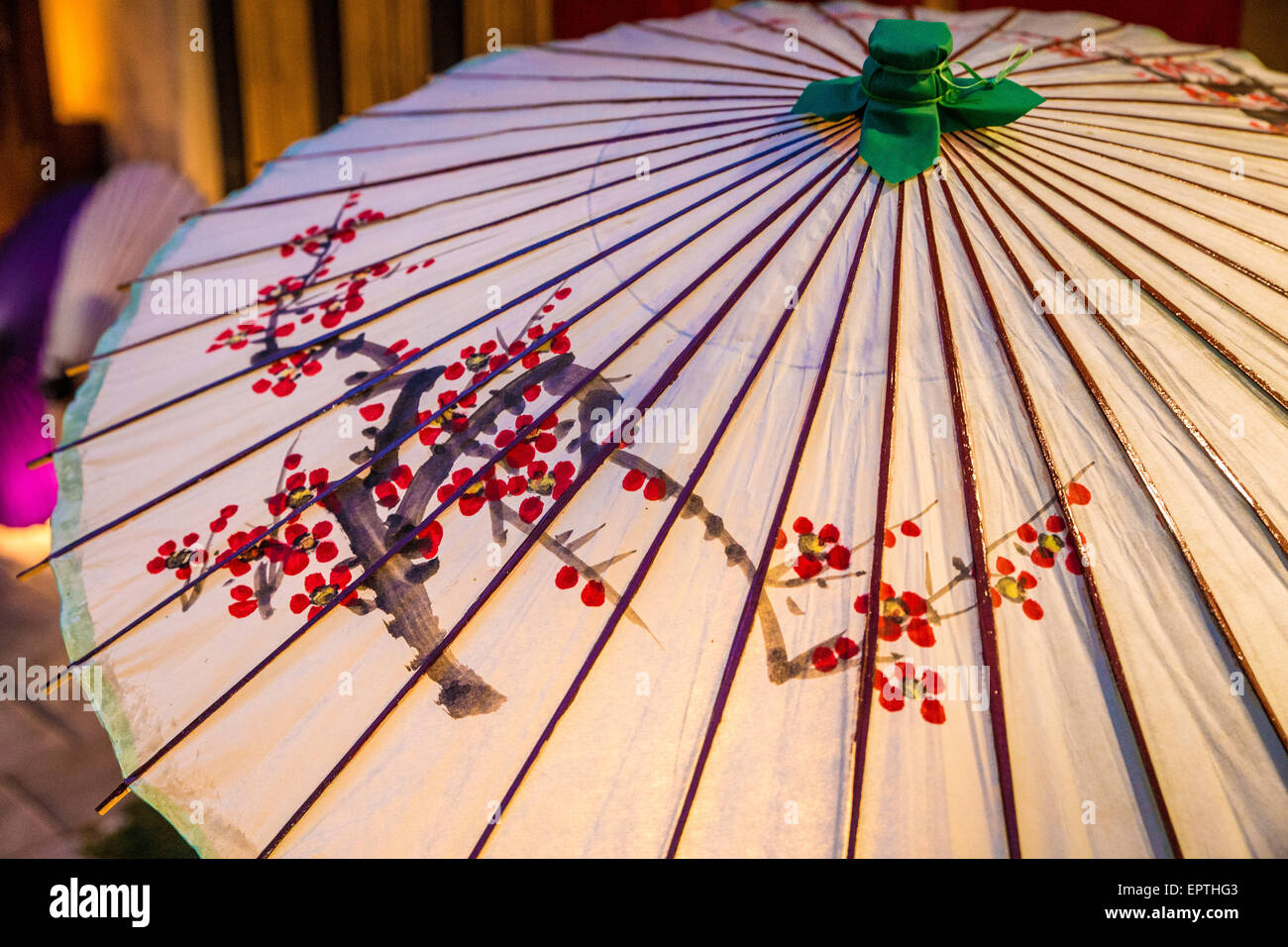 Paper parasol in Japan Stock Photo - Alamy