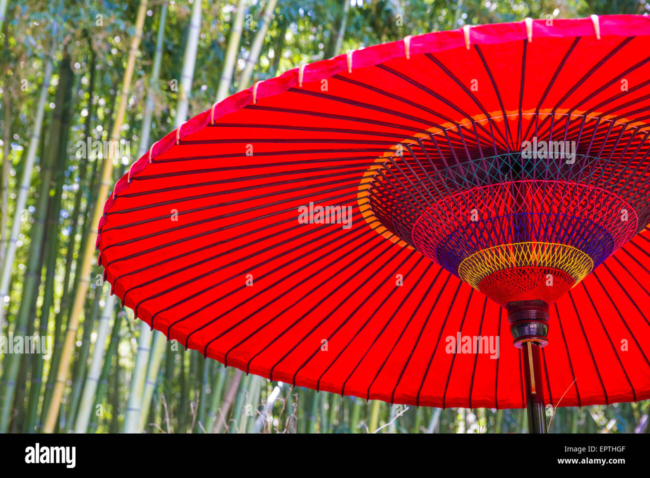 Bamboo parasol hi-res stock photography and images - Alamy