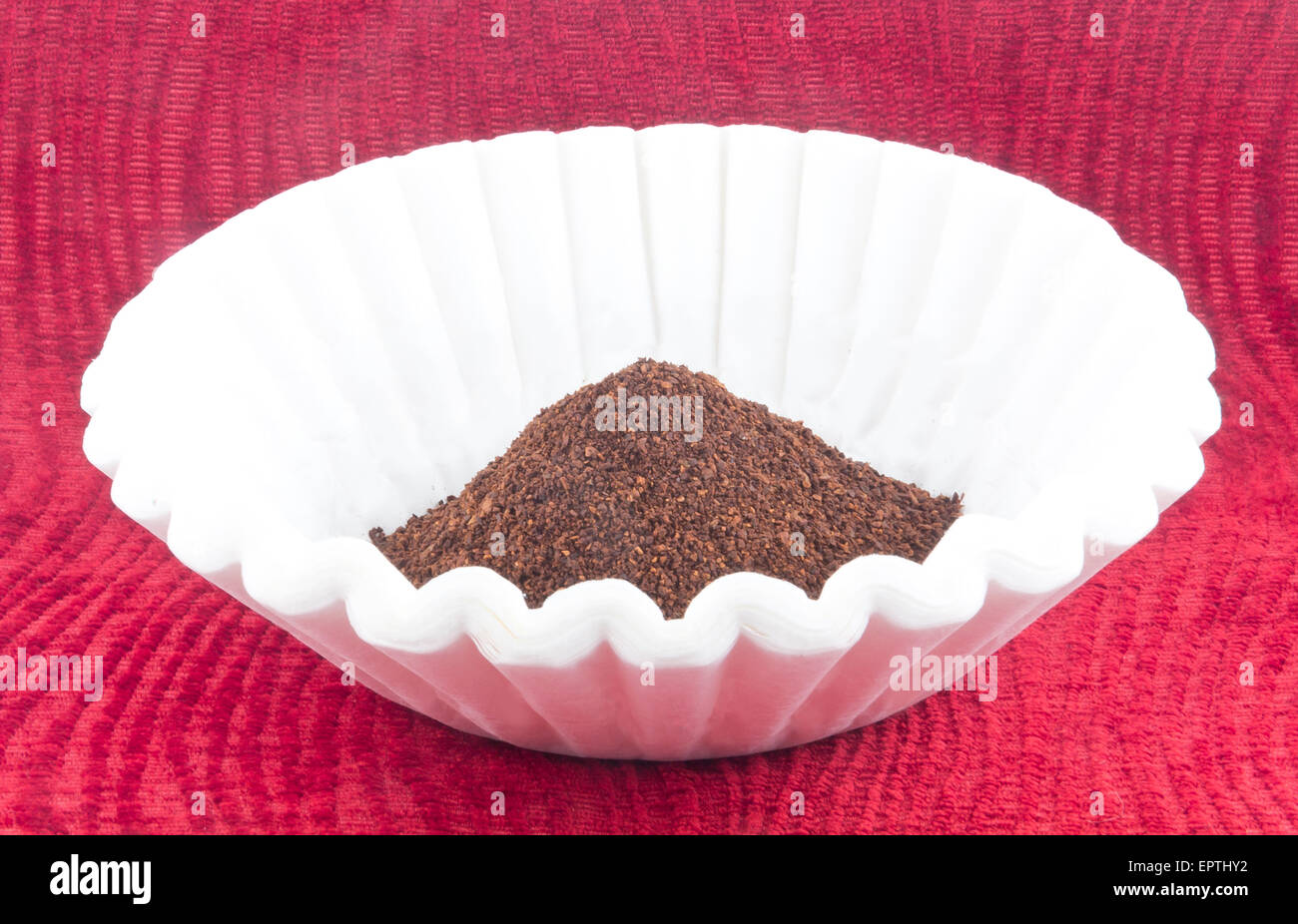 Coffee grounds filter paper hi-res stock photography and images - Alamy