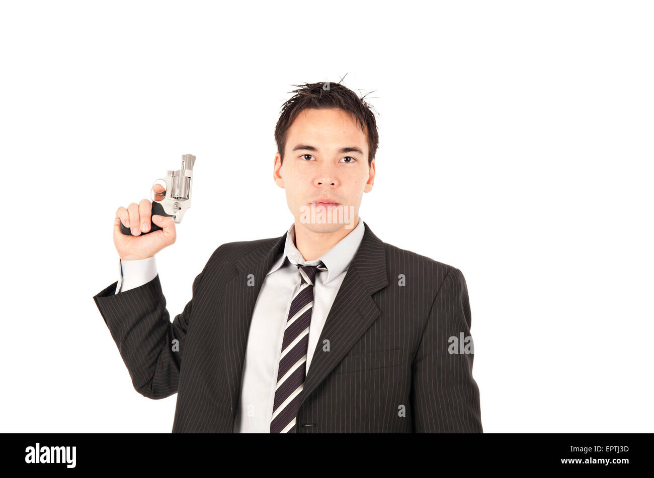 People gangster handgun human hi-res stock photography and images - Alamy