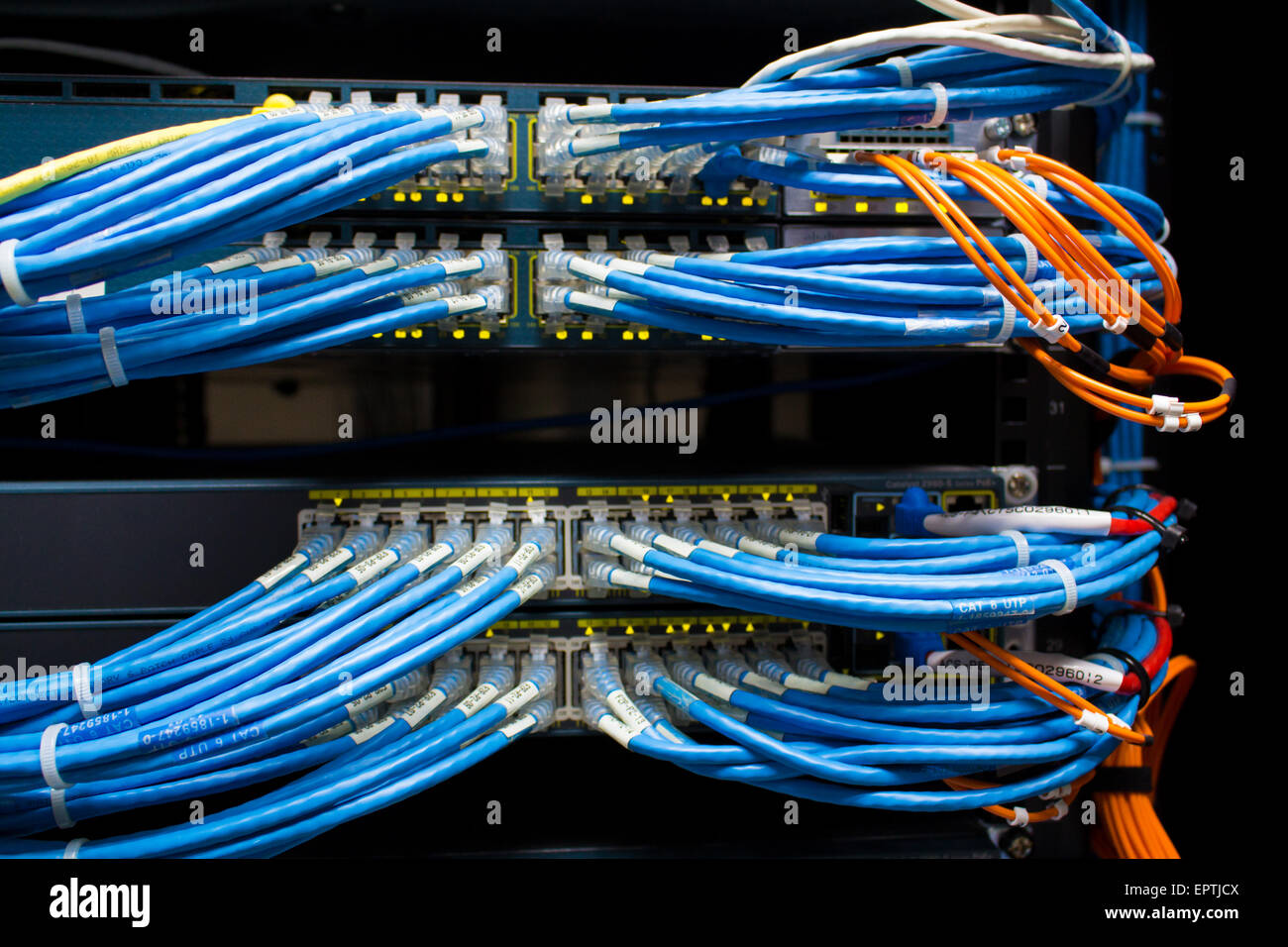 Cluster of cables hi-res stock photography and images - Alamy