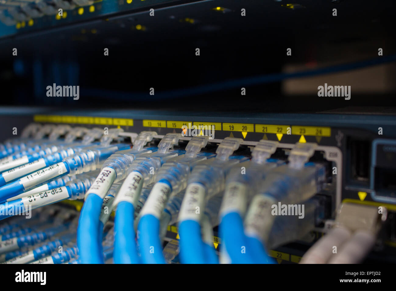 Computer server room lights hi-res stock photography and images - Alamy