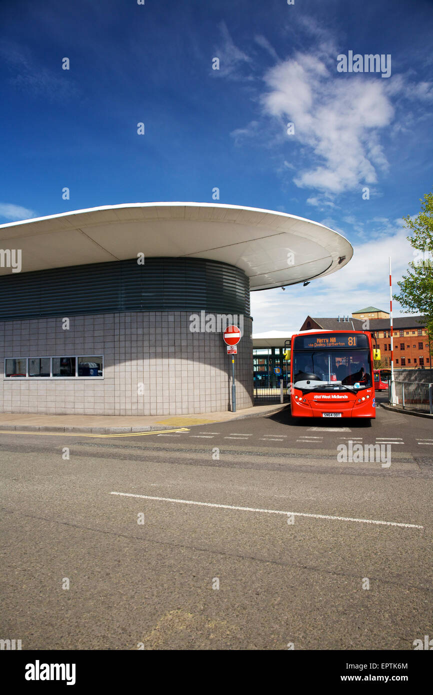 Wolverhampton Bus Station Wolverhampton West Midlands England UK Stock ...
