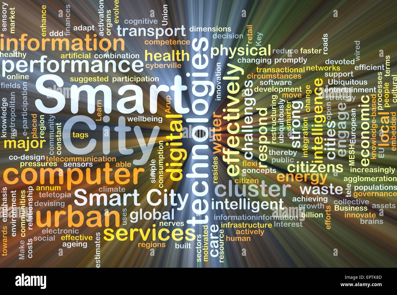 Background concept wordcloud illustration of smart city glowing light ... Background concept wordcloud illustration of smart city glowing light ...