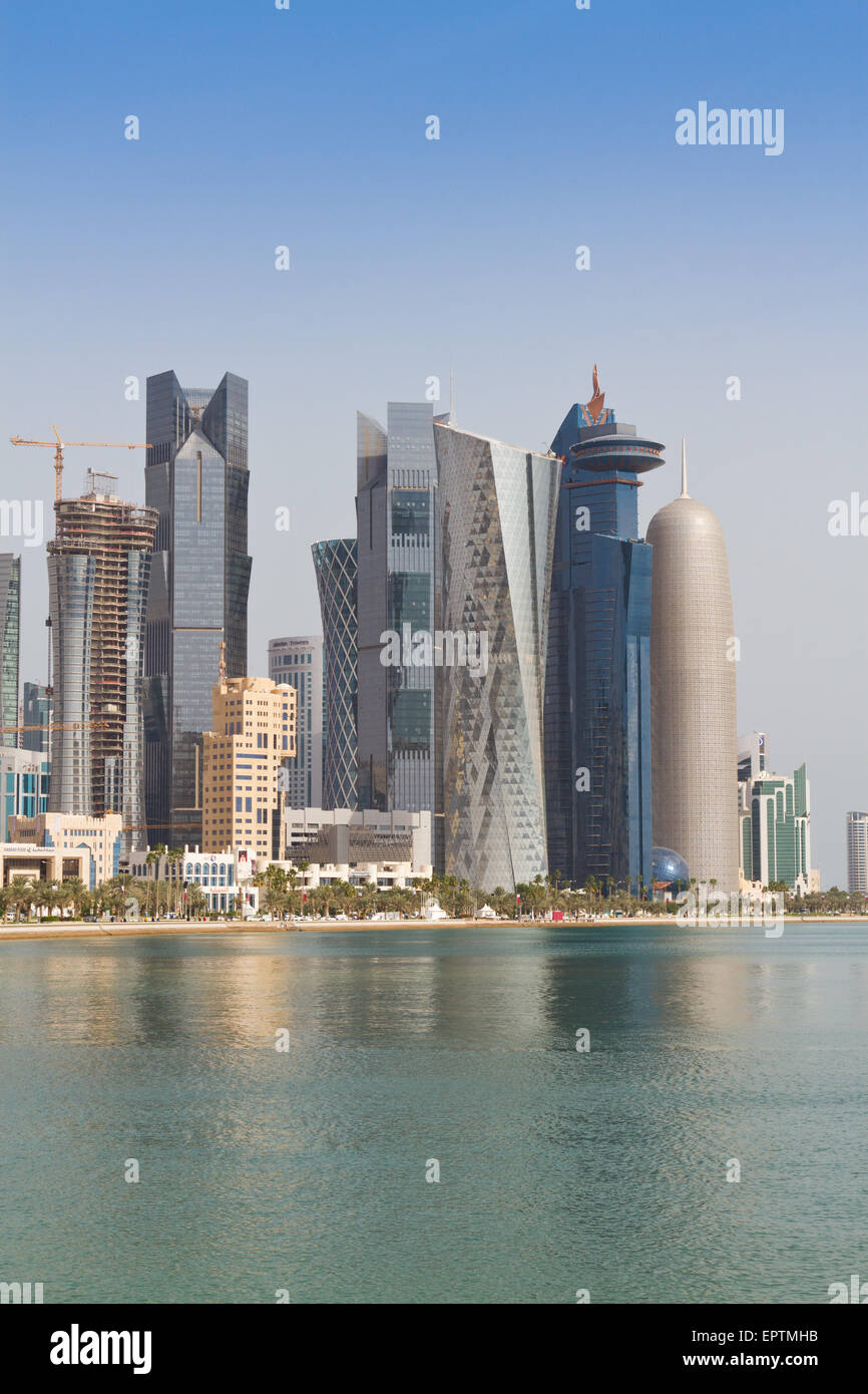 Doha skyscrapers: Palm Twin Towers,Al Bidda Tower, WTC Doha & Burj ...