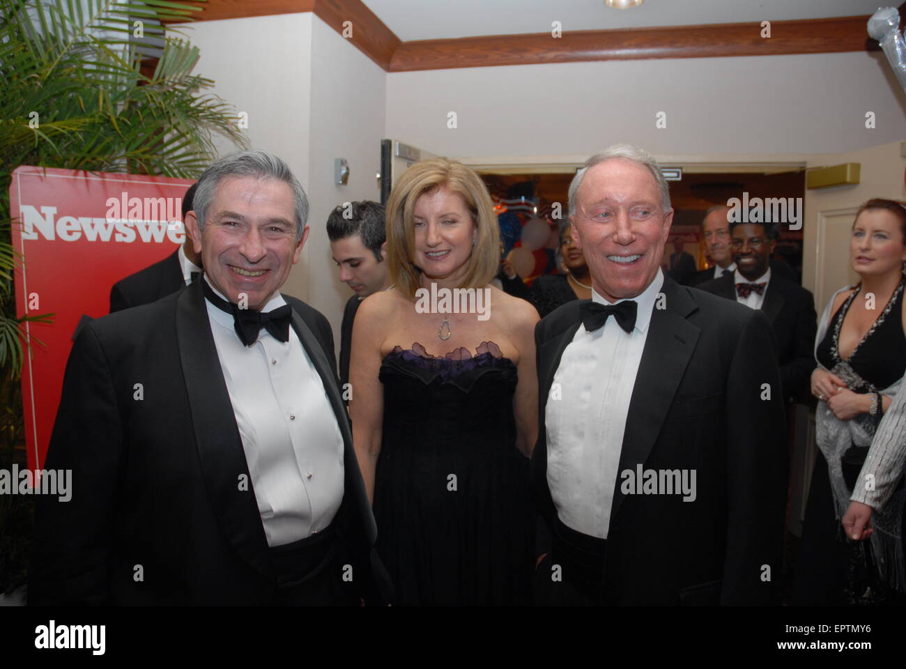 Washington DC., USA 21st April 2007. Arianna Huffington and James ...