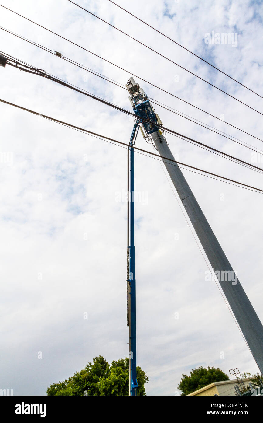 Cell tower inspection High Resolution Stock Photography and Images - Alamy