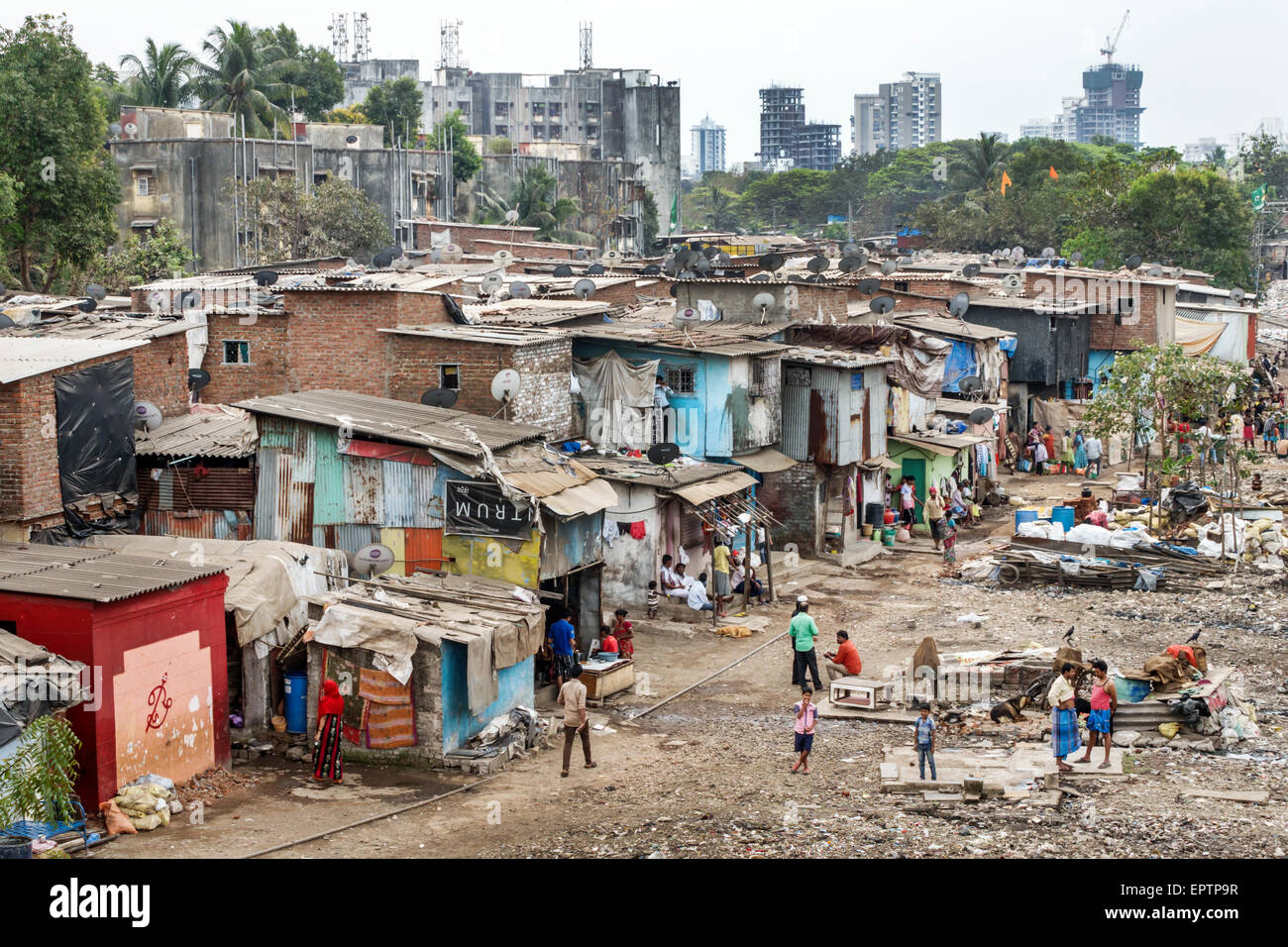 Dharavi India High Resolution Stock Photography and Images - Alamy