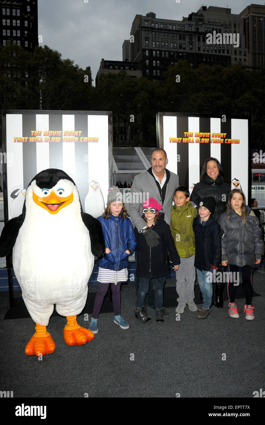 New York Screening of "Penguins of Madagascar" Featuring: Nigel Barker ...