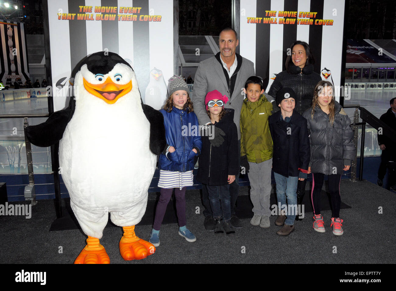 New York Screening of "Penguins of Madagascar" Featuring: Nigel Barker ...