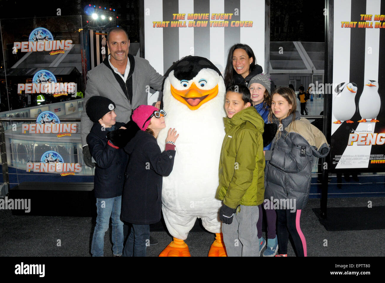 New York Screening of "Penguins of Madagascar" Featuring: Nigel Barker ...