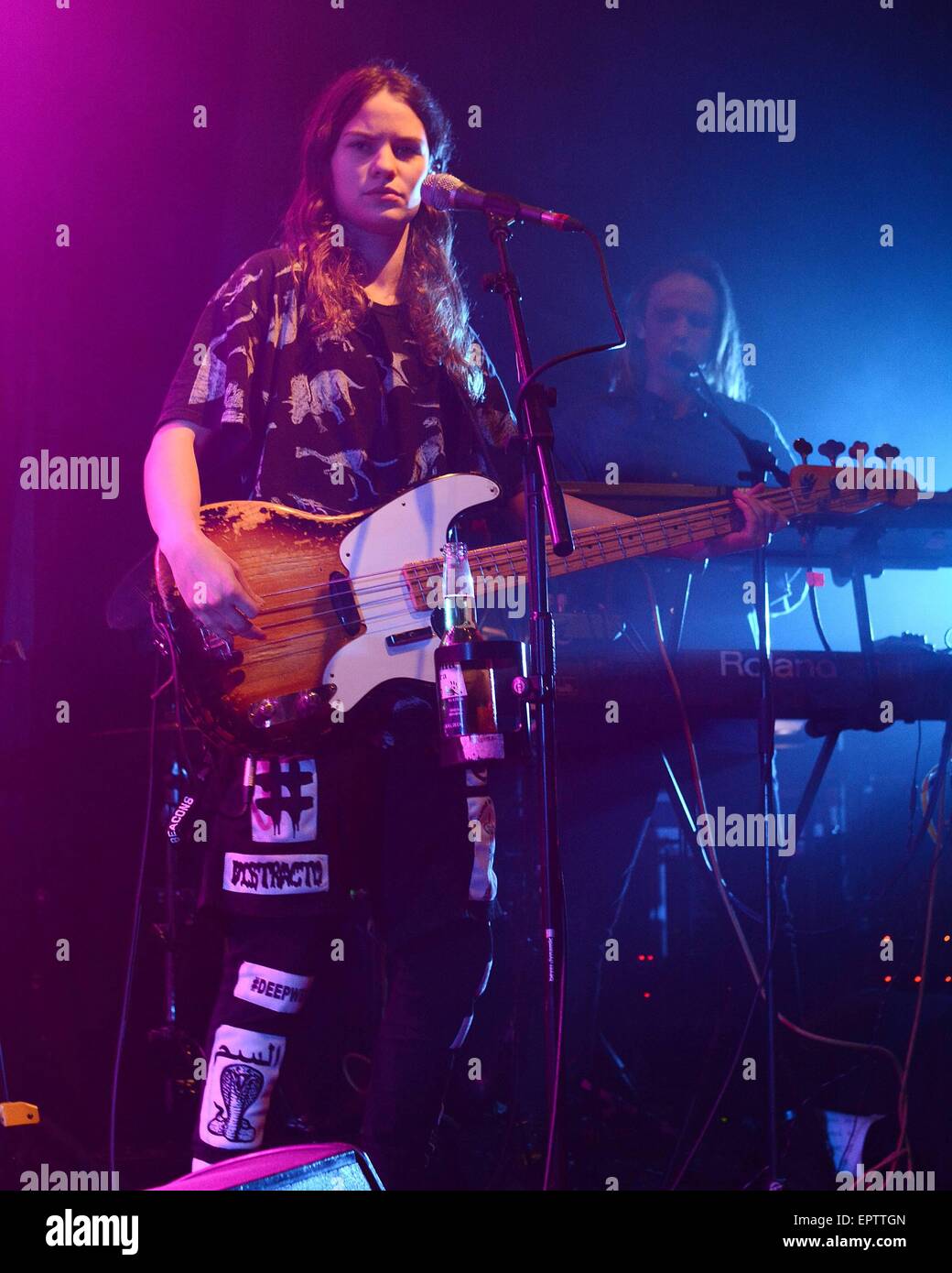 Sting's daughter, Coco Sumner performing live on stage at Vicar Street ...