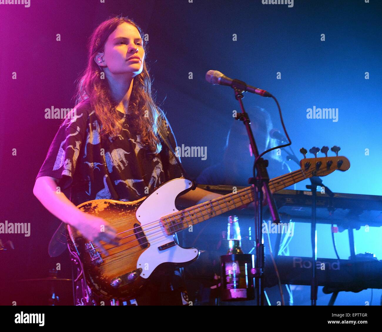 Sting's daughter, Coco Sumner performing live on stage at Vicar Street ...