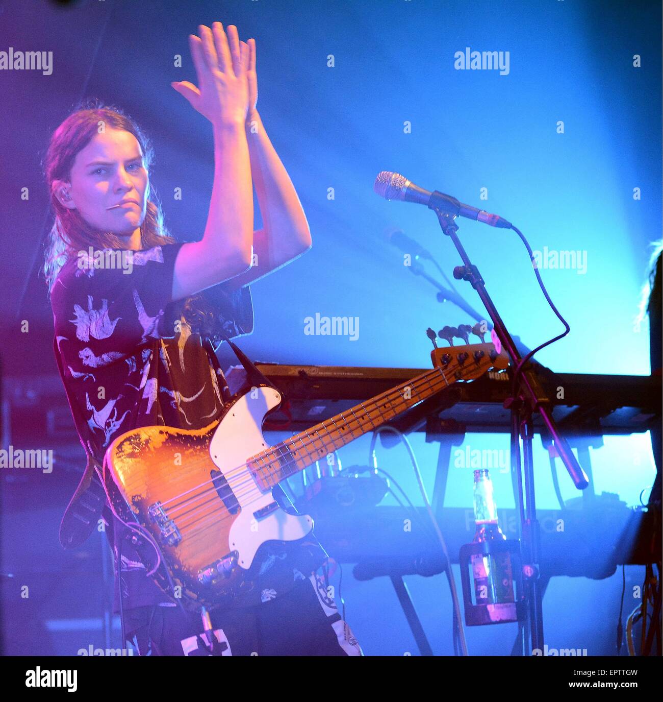 Sting's daughter, Coco Sumner performing live on stage at Vicar Street ...