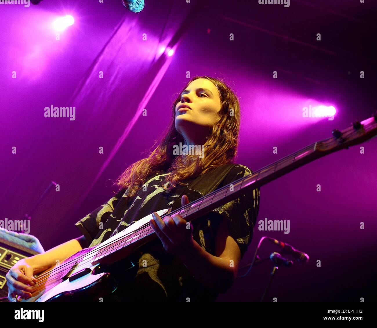 Sting's daughter, Coco Sumner performing live on stage at Vicar Street ...