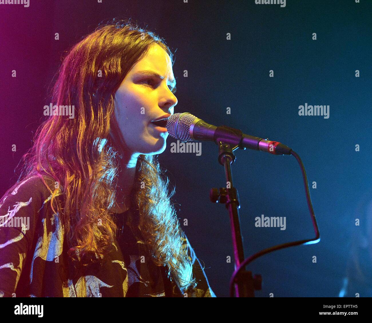 Sting's daughter, Coco Sumner performing live on stage at Vicar Street ...