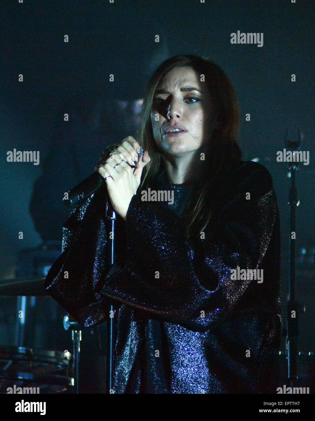 Lykke Li performing live on stage at Vicar Street, Dublin Featuring ...